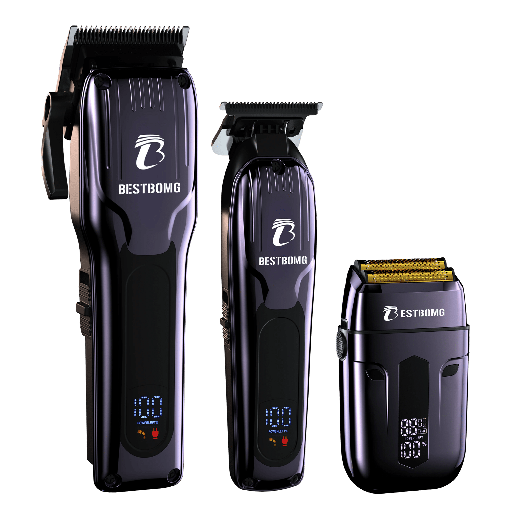 BS-808C Hair Clippers & Beard Trimmer Kit | Bestbomg